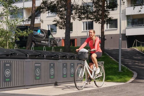 Underground waste containers | Benefits & principles | Molok