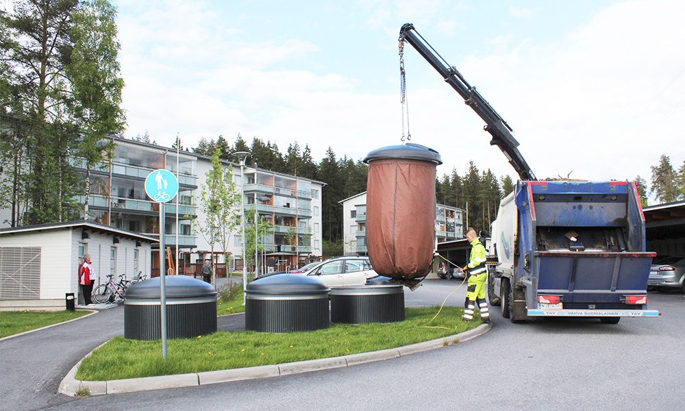 Underground waste containers | Benefits & principles | Molok