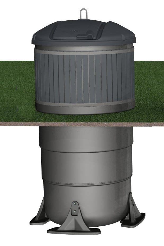 MolokClassic | Underground waste bin | Molok