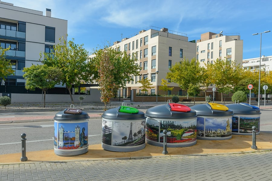 Contenedores soterrados