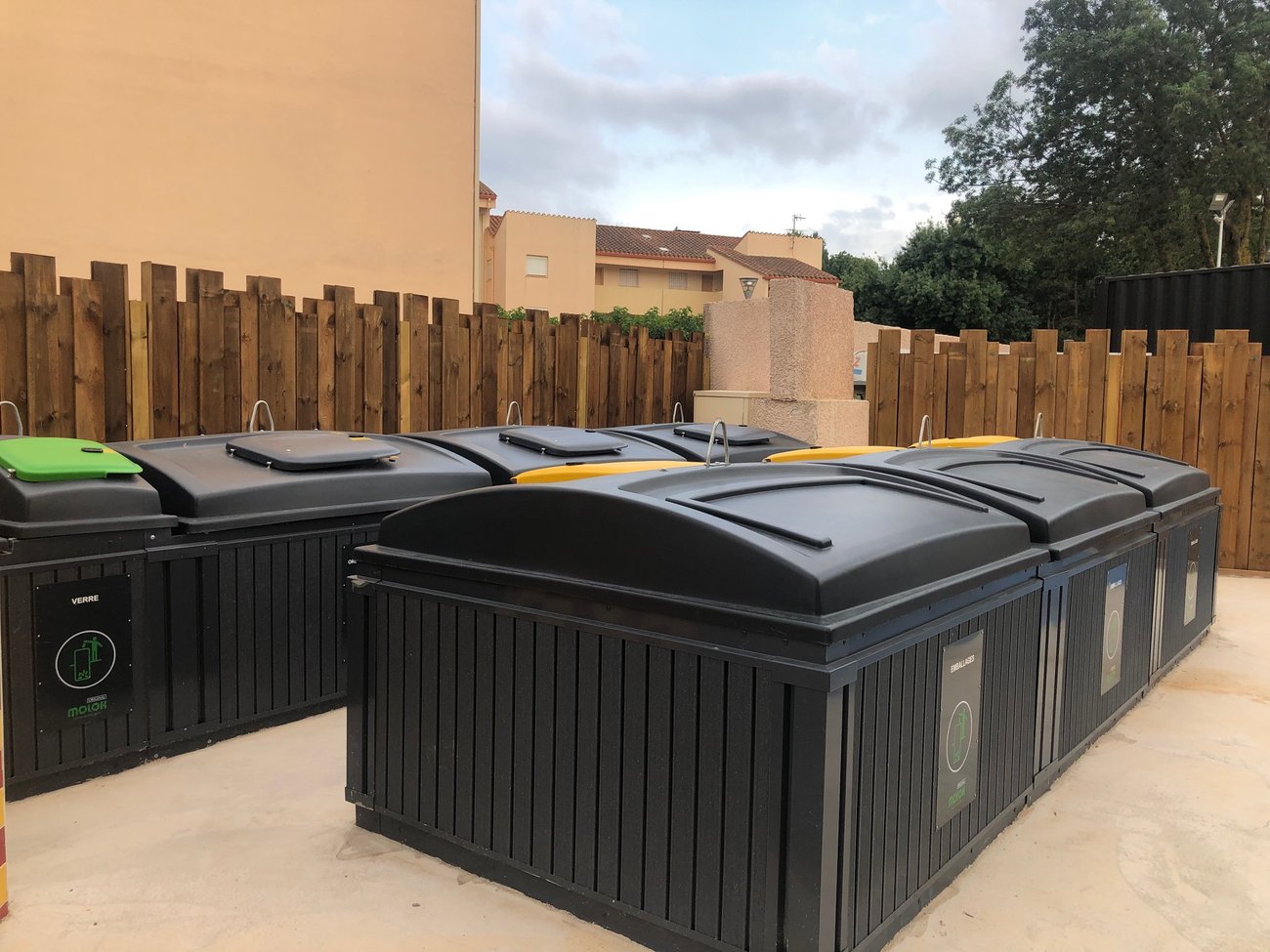 Les belles poubelles de Font-Romeu