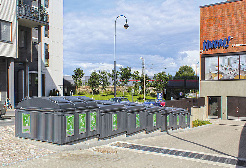 MolokDomino | Underground waste disposal | Molok